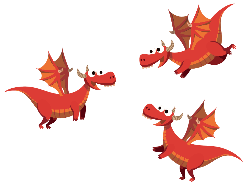 Home Art Removable 15" x 20" Large Legendary Serpentine Creatures ...