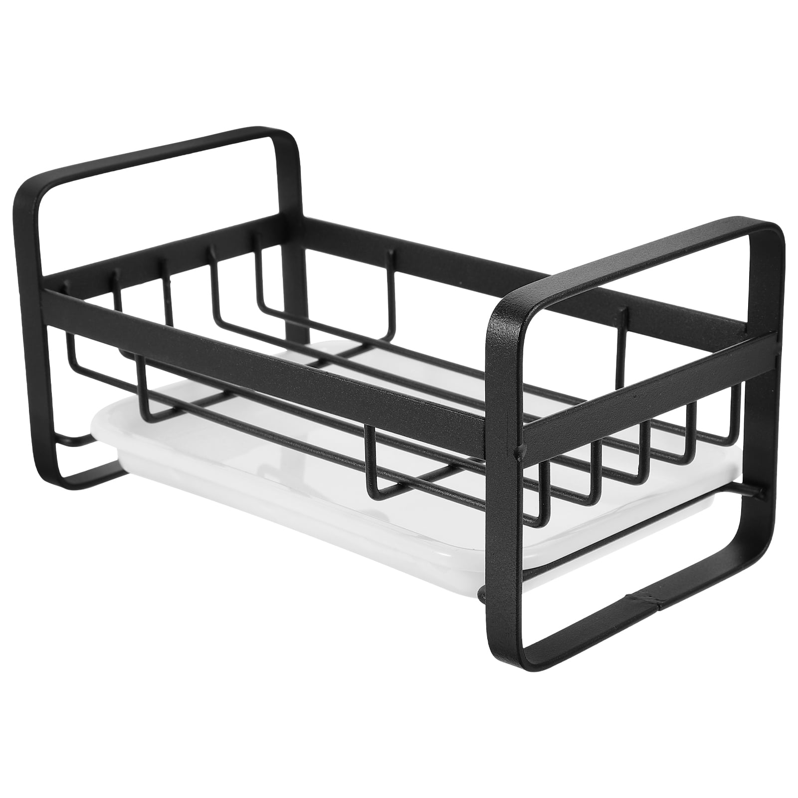 Dish Scrubber Holder Kitchen Sink Organizer Multi-use Cleaning Tools ...