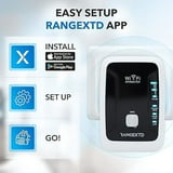 RangeXTD WiFi Extender 300mbps - Universal Booster, Amplifier & Router ...