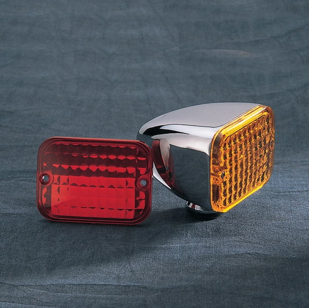 Drag Specialties Rectangular Mini Marker Light 163072-BC1 - Walmart.com