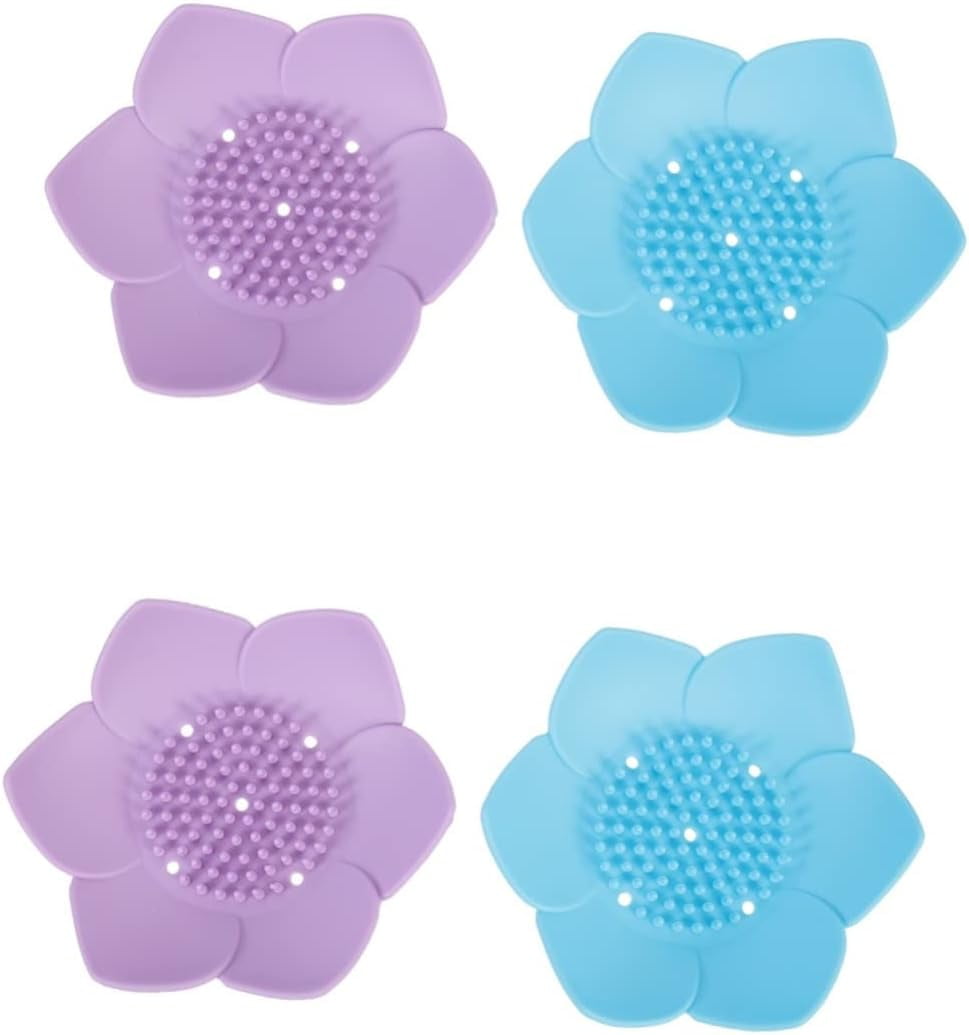 4 Pcs Soap Tray Bath Tub AccessoriesTravel Valet Tray Sponge Saver ...