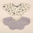 Reversible Cotton Baby Drooling Bib 360 Protections for Feeding Time ...