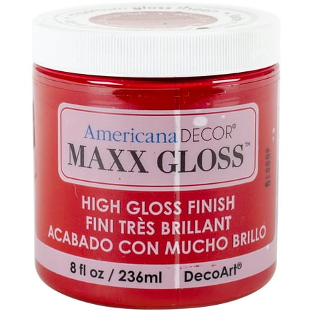 Maxx Gloss Acrylic Paint 8oz-Garnet Stone - Walmart.com