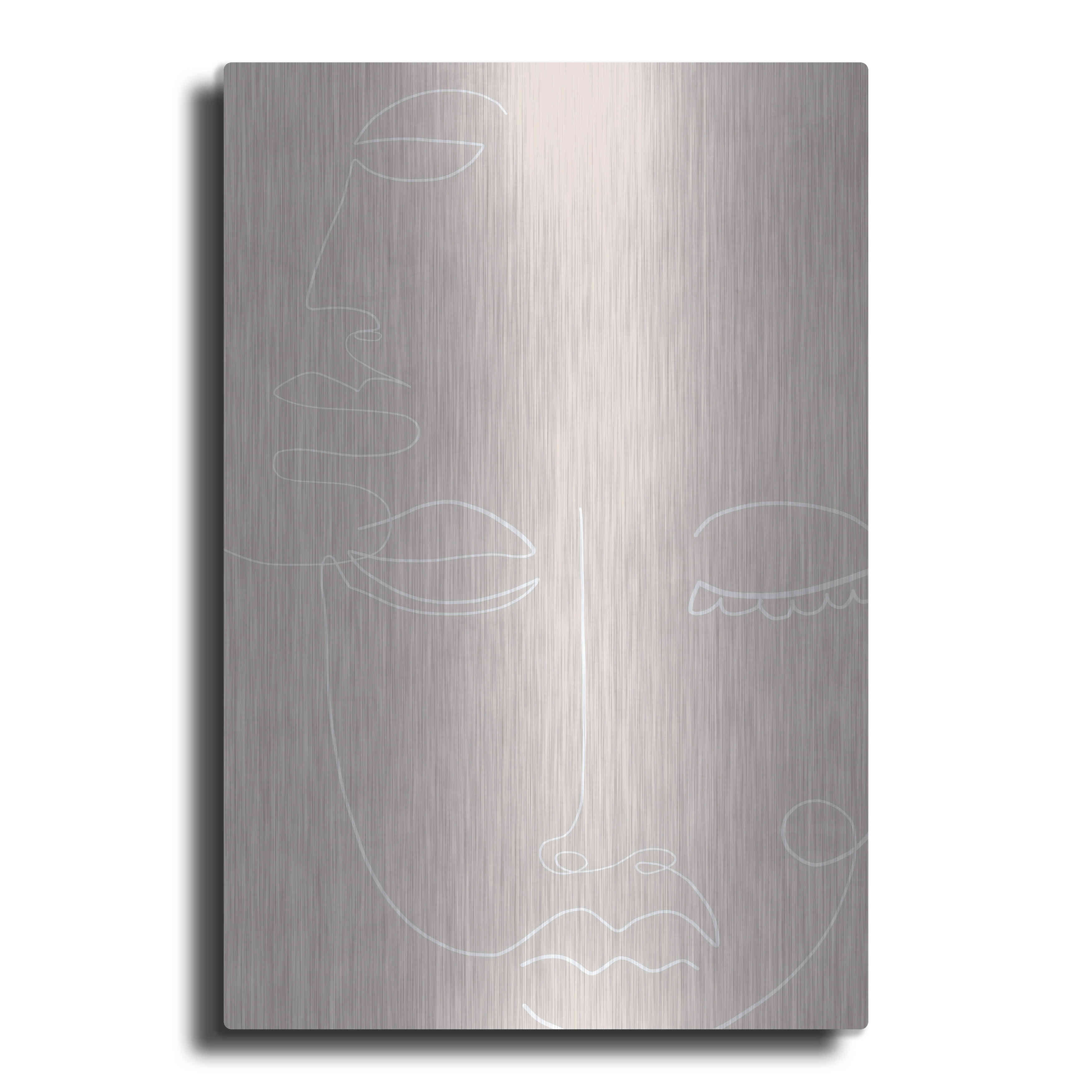 Luxe Metal Art 'Moments 1' by Design Fabrikken, Metal Wall Art, 16"x24 ...