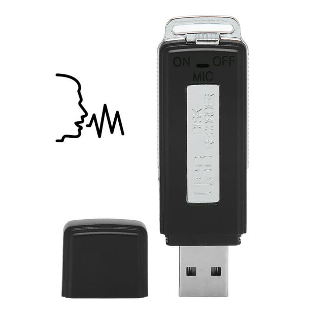 Grabadora de Voz USB Digital Grabadora de Sonido de en Forma de Disco U ...