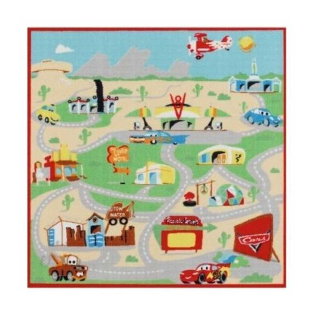 Disney Cars Interactive Game Rug - Walmart.com
