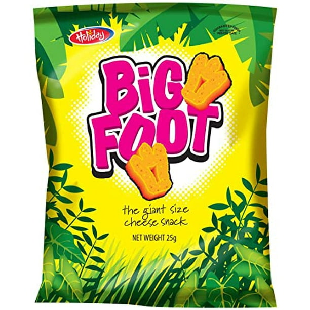 Holiday Big Foot, The Giant Cheese Snack, 10.5 Oz, Pack of 12 - Walmart.com
