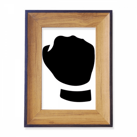 Make A Fist Gesture Outline Pattern Photo Frame Exhibition Display Art ...