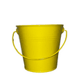 Charmed Colored Small Metal Buckets - 3-Pack Colorful Tin Pails with ...