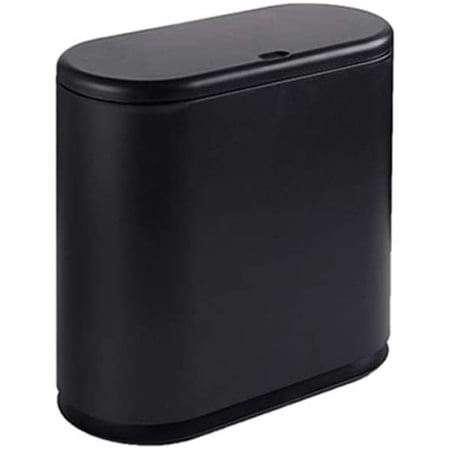Space Saving Trash Can Slim Plastic Rectangular Small Trash Can ...