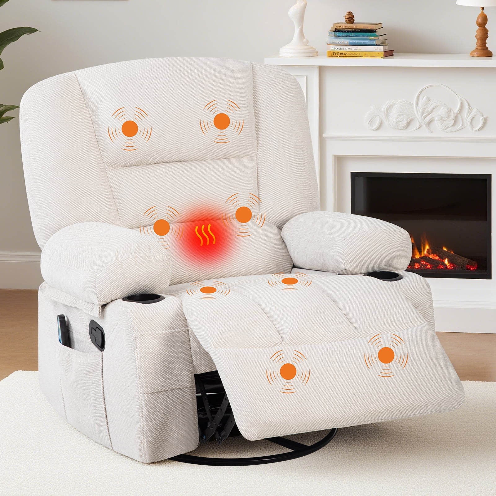 Click here for Leadingstar Rocking Recliner Chairs massage Reclin... prices