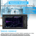 Portable Handheld Vector Network Analyzer 50KHz-1000MHz Digital Display ...