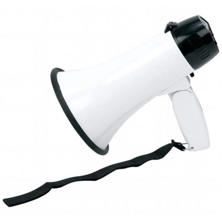 9 in. Black And White Megaphone | Walmart Canada