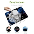 Blue Rose Doormat Non Slip Diatomaceous Earth Door Mat Absorbent Quick ...