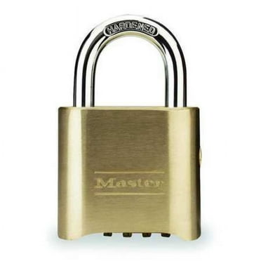 Master Lock 175LH Set Your Own Combination Padlock, 2-1/4 in. Shackle ...