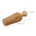 OUNONA Boho Tall Simulation Wicker Vase Large Decorative Flower Holder ...