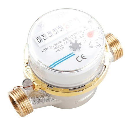 Water Flow Meter Durable Accurate Garden Watermeter Water Counter For ...