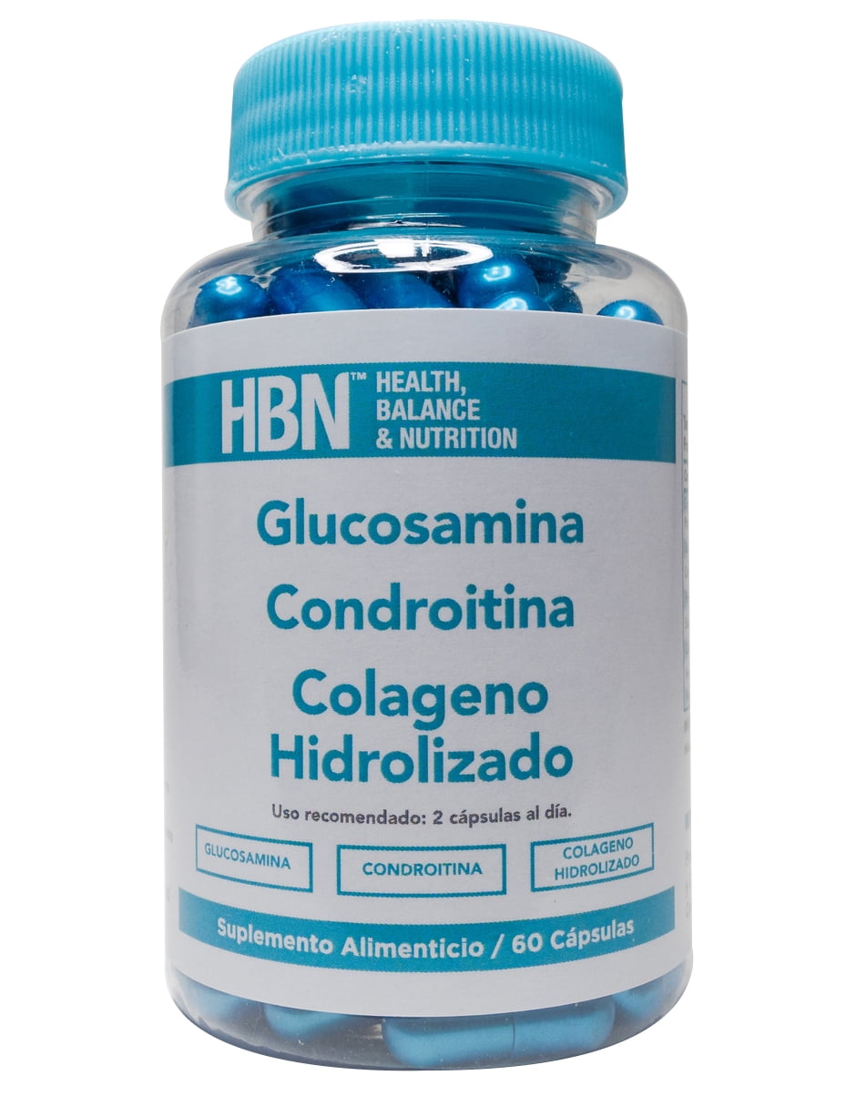 Glucosamina Condroitina y Colágeno Hidrolizado HBN | Walmart en línea