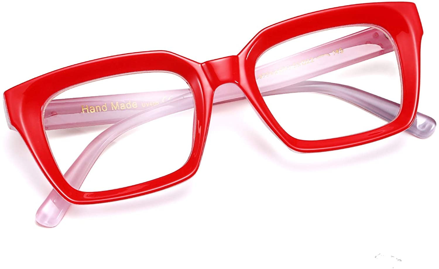 Red Thick Glasses