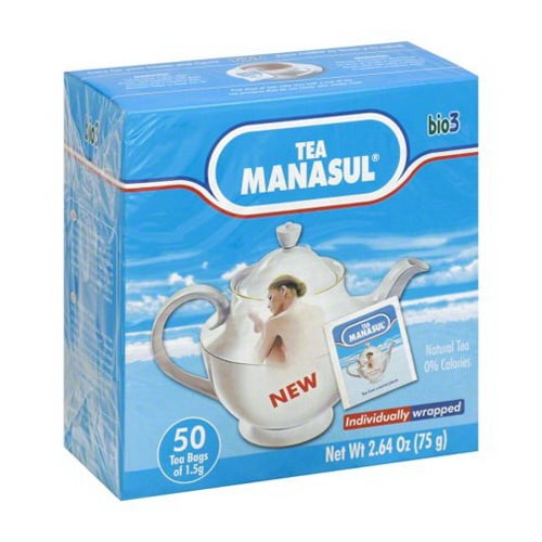 Manasul Herbal Tea Better Shape The Natural Way Weight Loss, 50 Ea, 3 ...