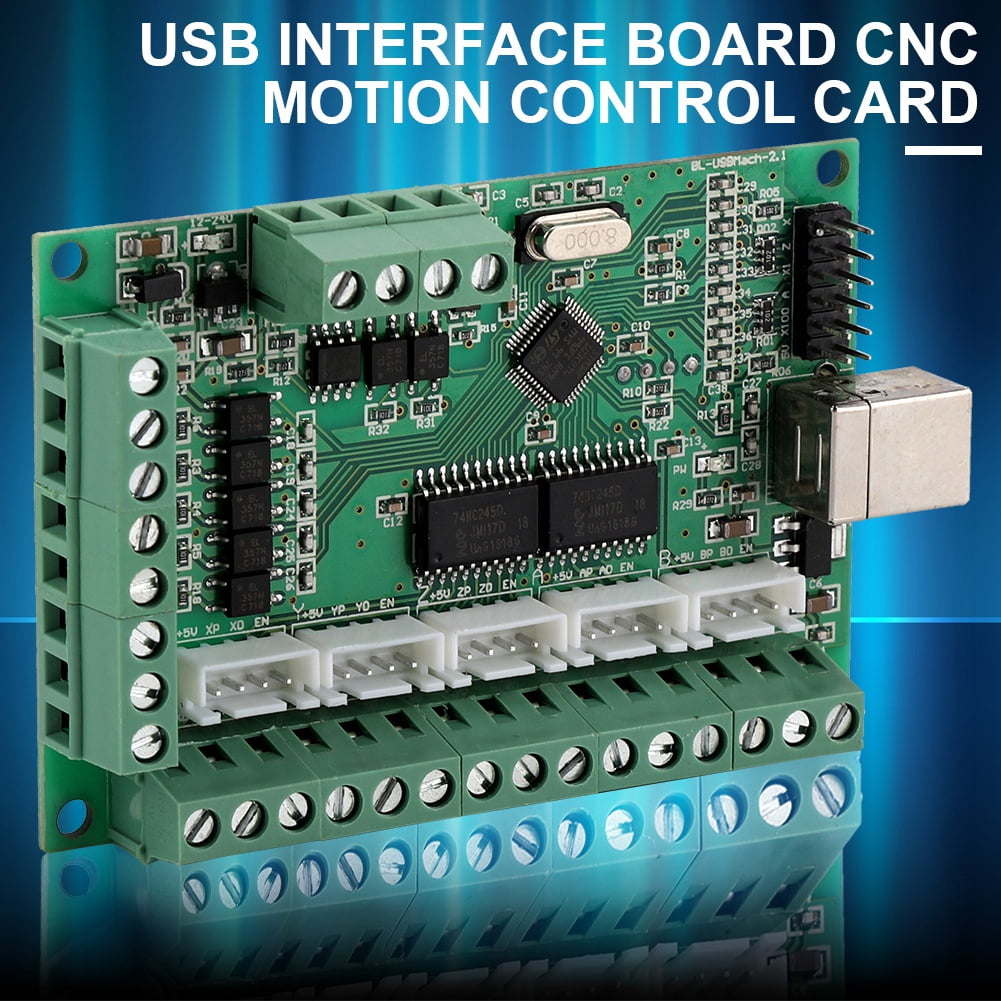 Buy Tebru Interface board, MACH3 Motion Control Card, USB Interface ...
