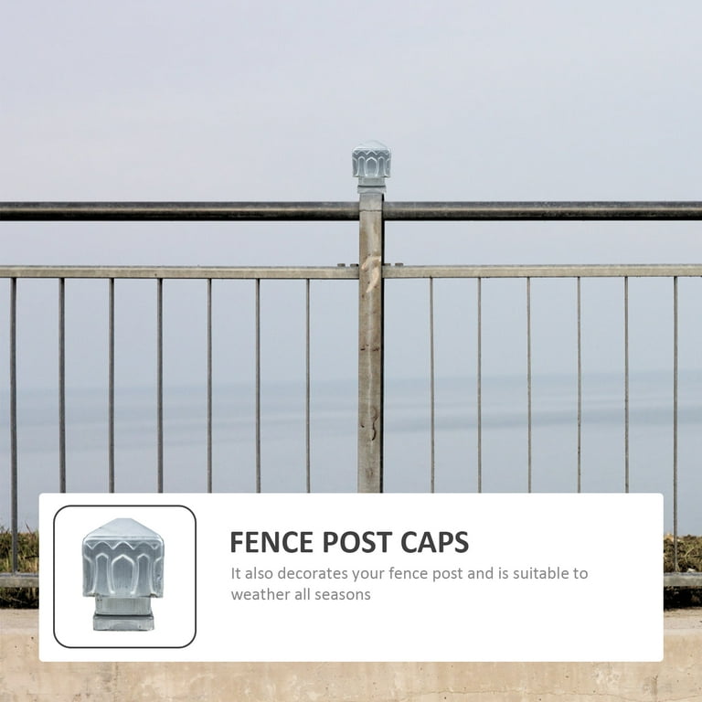 Decorative Metal Fence Post Caps | Shelly Lighting