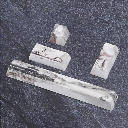 Personalized Key Cap Landscape Key Cap Space ESC Carriage Return Enter ...