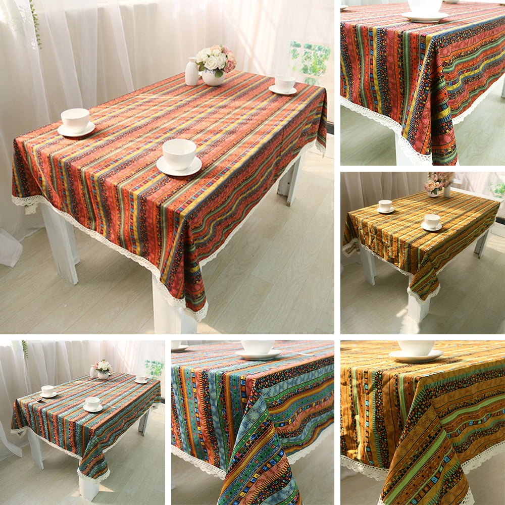 Sale > 6 seater dining table cotton cloth > in stock