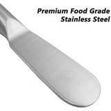 QUMENEY, Cheese Spreader Set, 6 Pieces, Stainless Steel 5.3" knives ...