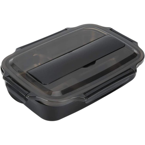 Lunch Box -Stainless Steel Student Insulated Lunch Box 3 Grids Hot ...