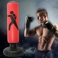 Willstar 160cm Inflatable Punching Bag, Free Standing PVC Boxing Bag ...