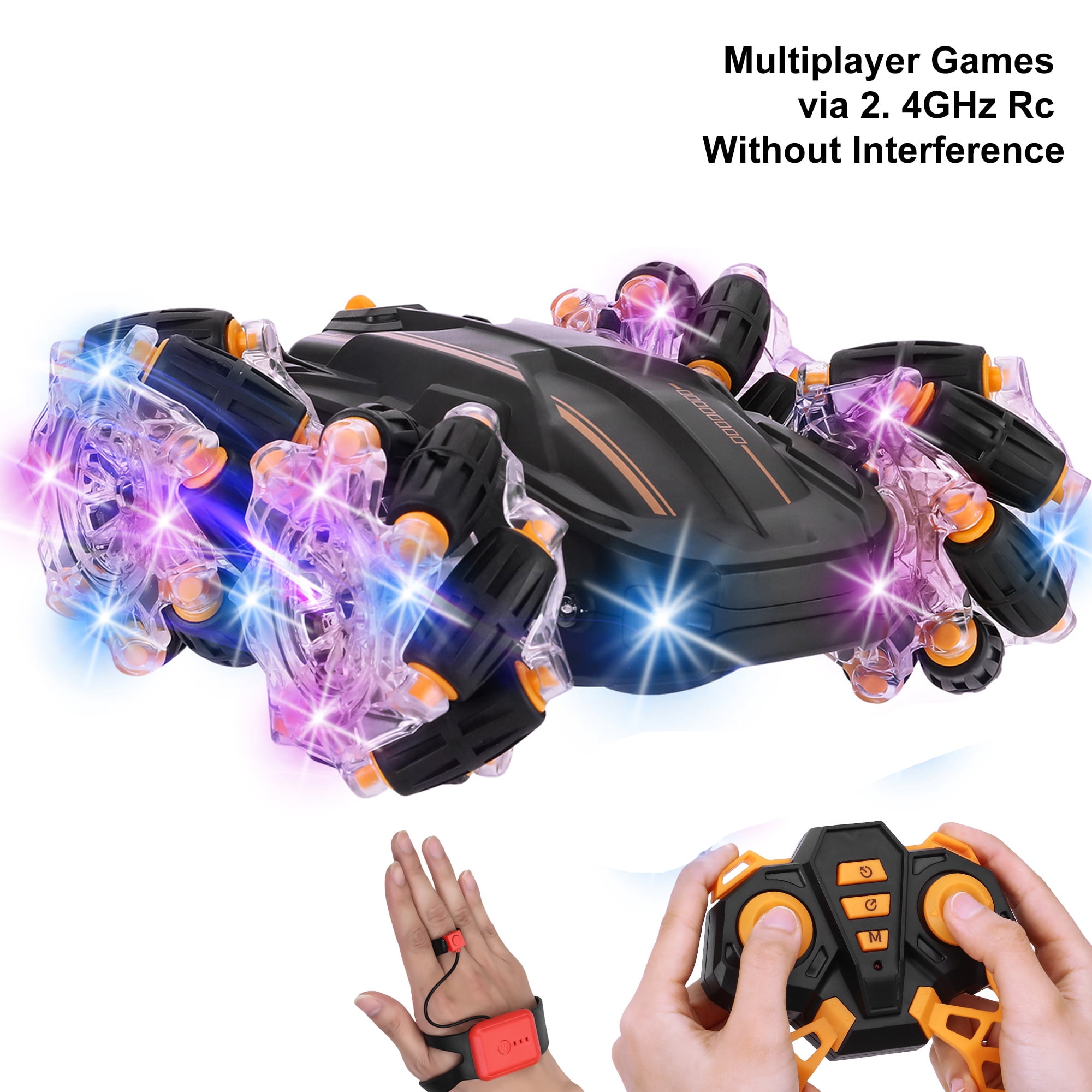 SHCKE Gesture RC Car 2.4GHz Hand Gesture Sensing RC Stunt Car 2.4 GHz ...