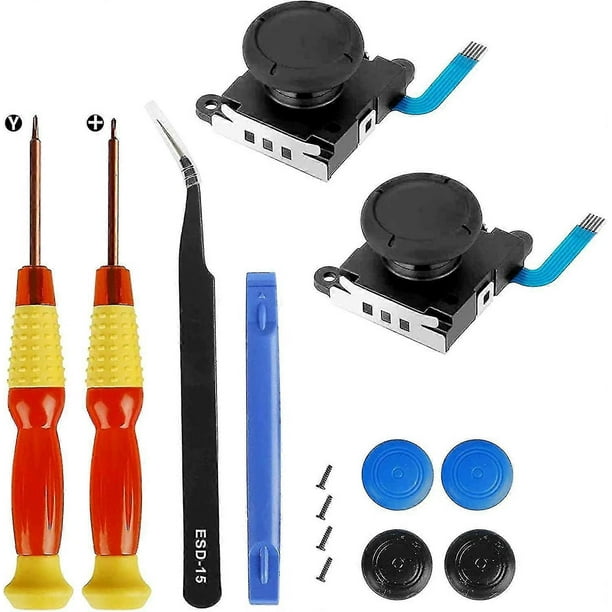 2-pack 3d Joycon Joystick Replacement, Analog Thumb Stick Repair Kit ...