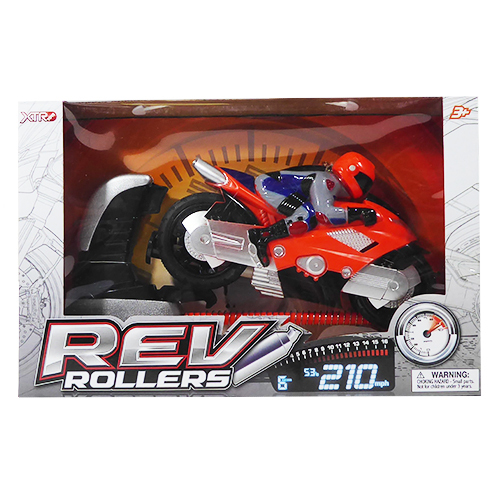 Rev Rollers Motorcycle - 2 Piece Set - Walmart.com