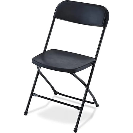 EventStable Titanpro 50-Pack Stackable White Plastic Patio Chairs for ...