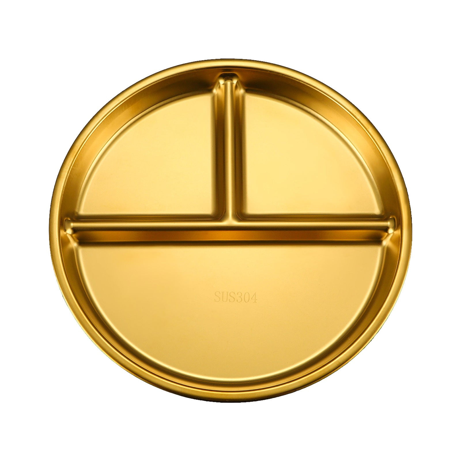 Click here for Rkstn Dinner Plate 304 Stainless Steel Partitioned... prices