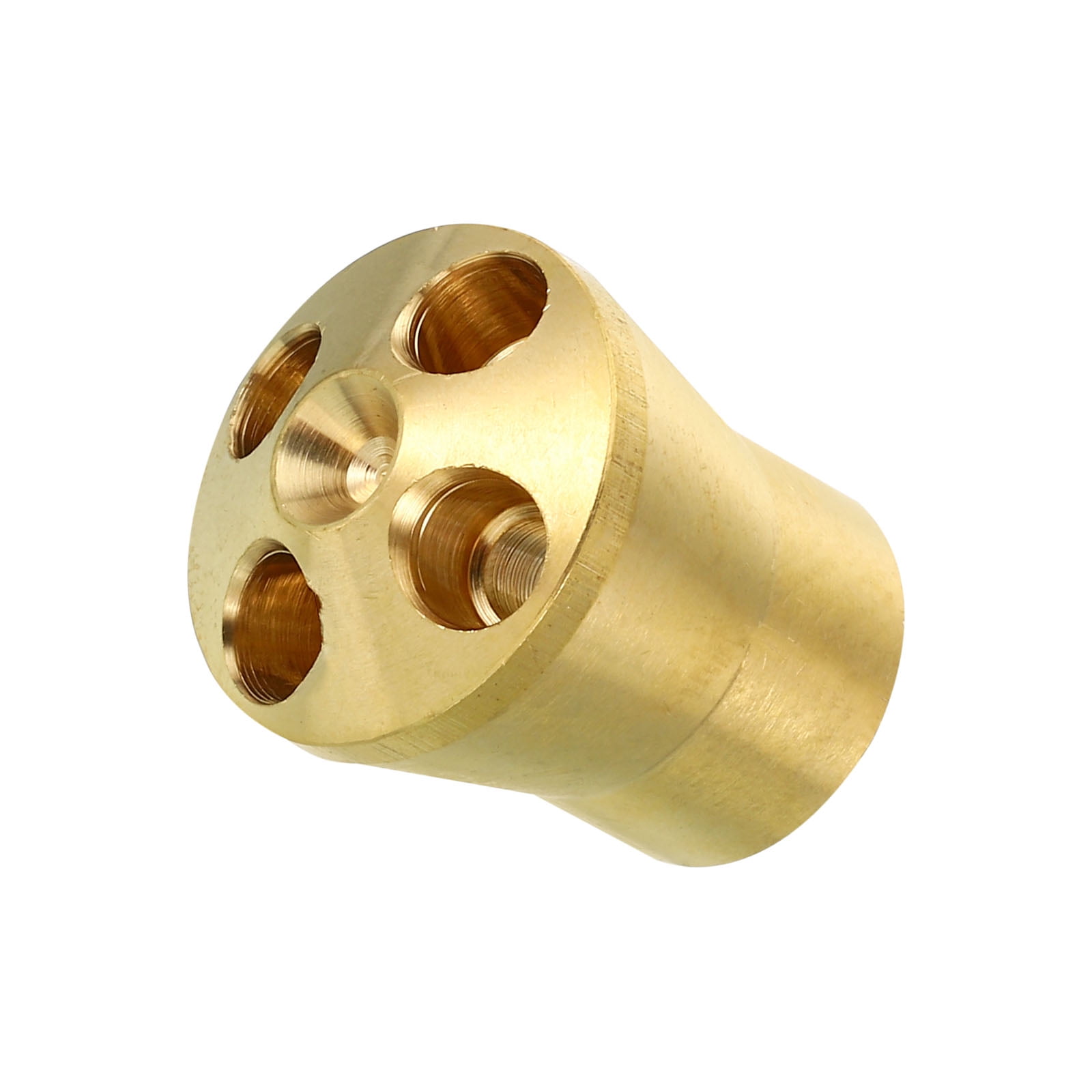 Uxcell Brass Liquid Distributor, 1/2 x 1/4 Inch 4 Hole Copper Joints ...