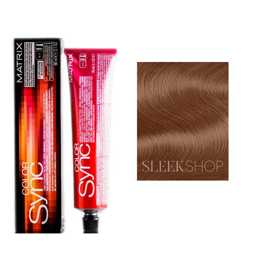 Matrix - Matrix Color Sync LARGE Demi-Permanent Haircolor (3 oz) - 5WN ...