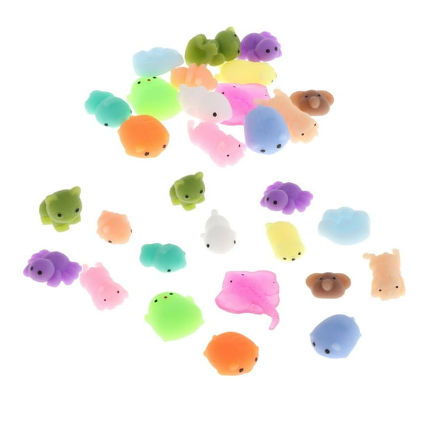 30 Pieces Mini Squeezing Toys Cute Relaxing Toy for Stocking Stuffers ...