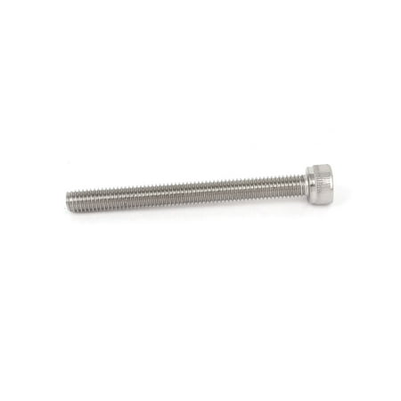 M5x50mm 0.8mm Pitch Stainless Steel Bolts Socket Cap Head Hex Key ...