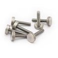 10pcs Knurled Thumb Screws, M6 x 30mm Flat Knurled Head Fully Threaded ...