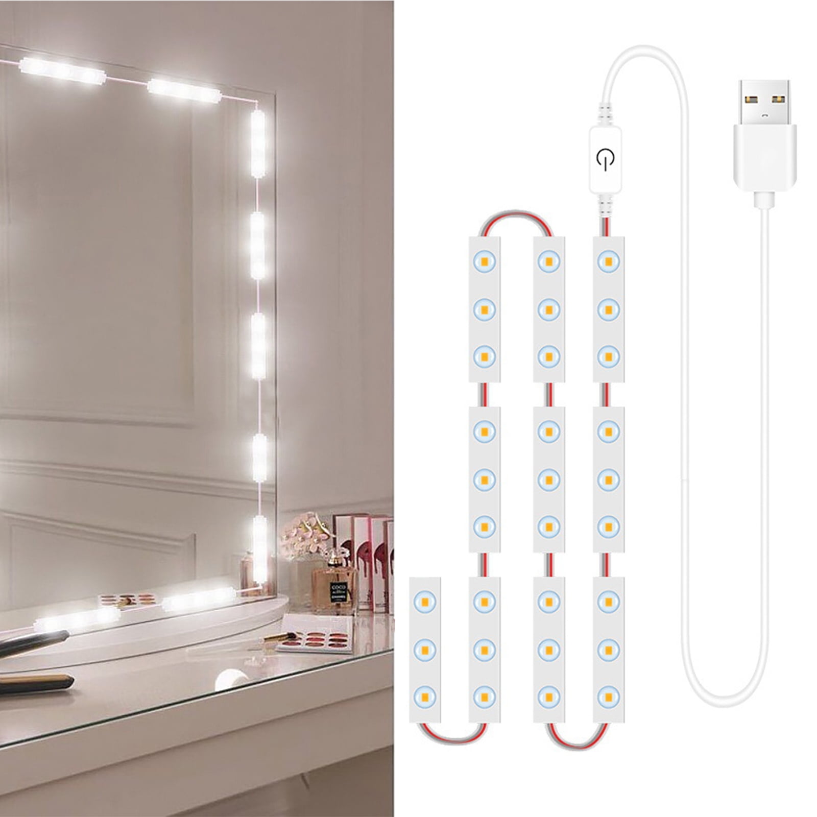 Click here for Goolrc Makeup Mirror Lights 30leds Dimmable Touch... prices