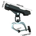 DBYLXMN Quick Clamps Heavy Duty Fishing Rod Holders For Boat 360 ...