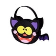 10PC Halloween EVA Candy Bags Kids DIY Handmade Bags Reusable Spooky ...