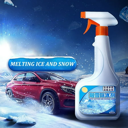 Winter Car De-Icer Spray: Fast-Acting Windshield & Lock Deicer ...