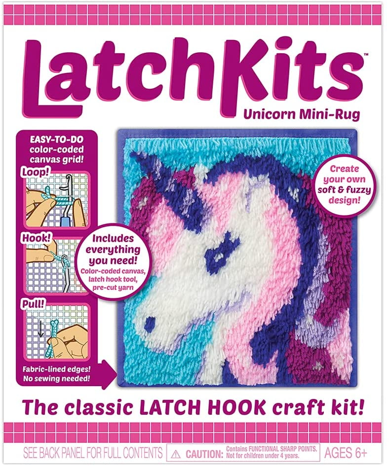 Latchkits Unicorn Latch Hook Kit - Walmart.com