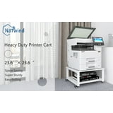 Natwind Mobile 2 Tier Heavy Duty Printer Stand, Large Table with ...