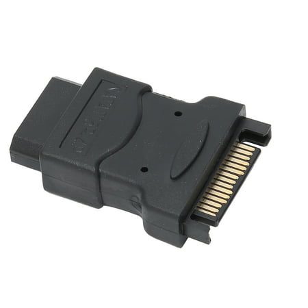 15Pin Male To 4Pin IDE Female Adapter, To LP4 Hard Disk Drive Power ...