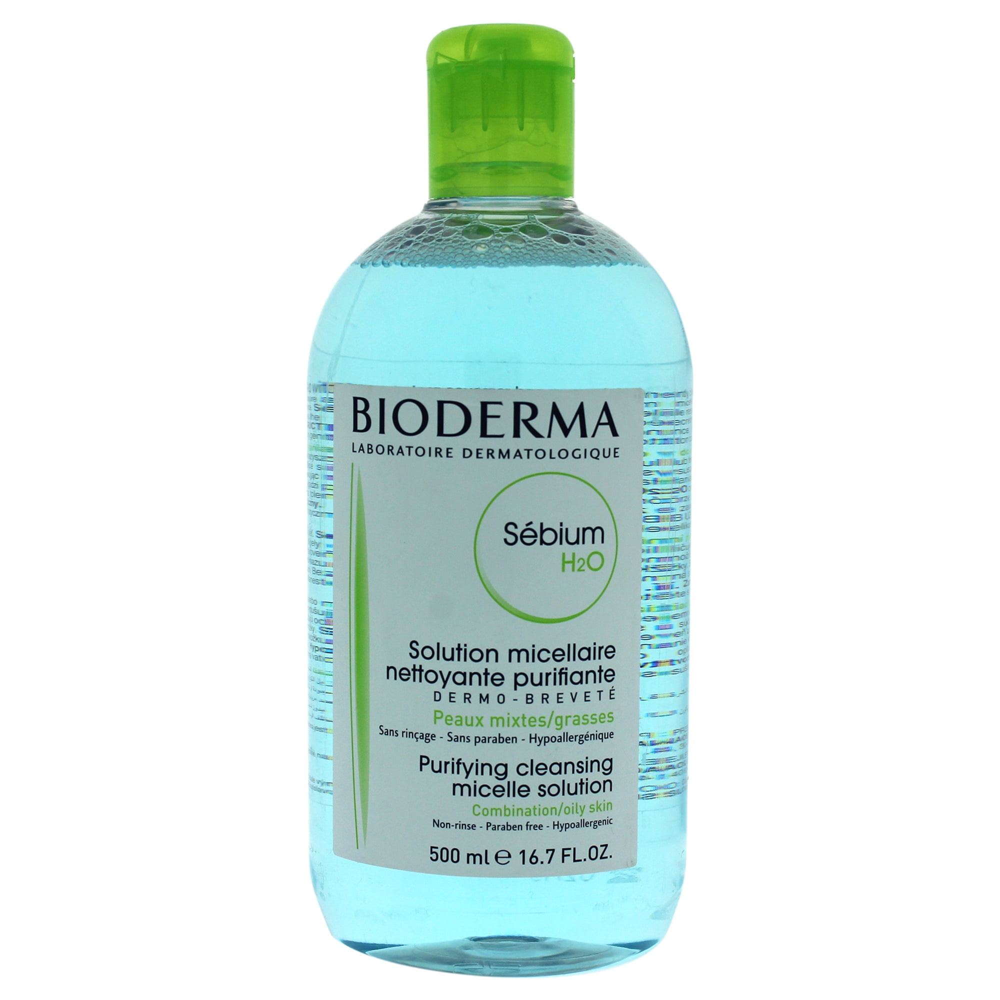 Sebium H2O Cleansing Solution by Bioderma for Unisex - 16.7 oz Cleanser ...