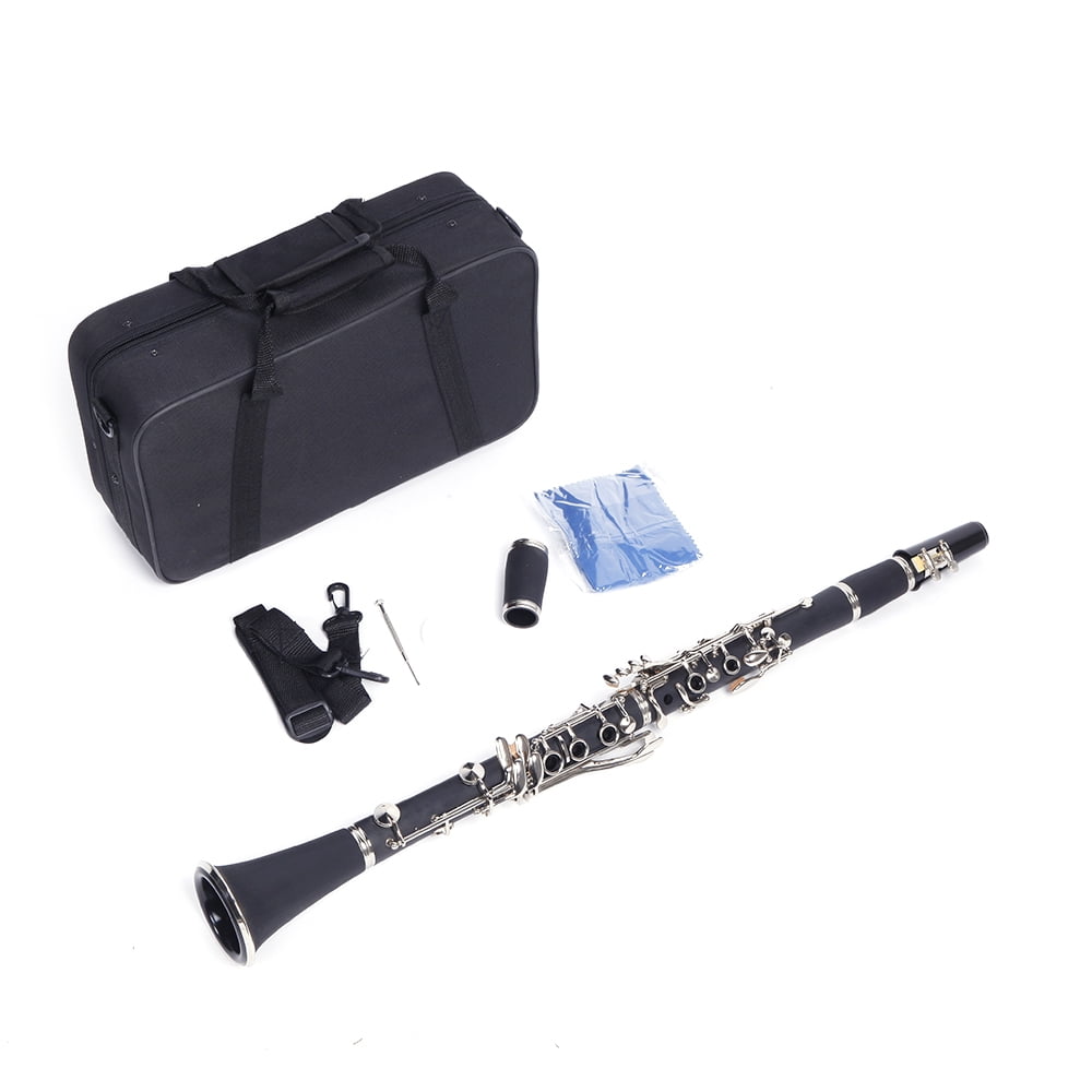 Zimtown Students Nickel-plated Bakelite Black Student Bb Clarinet for ...